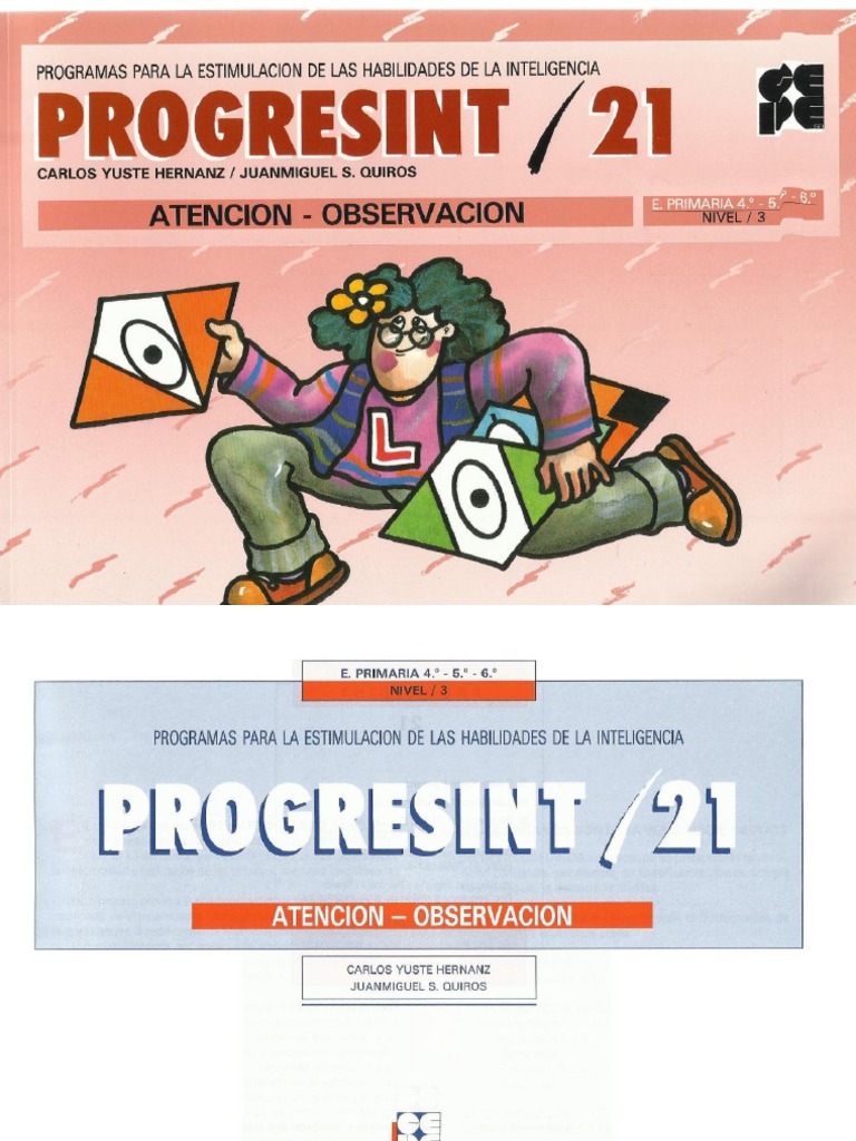 PROGRESINT 21 Atención - Observación | PDF