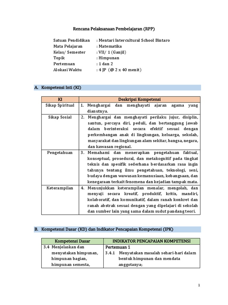 RPP Pbl-Ctl-Tpack | PDF