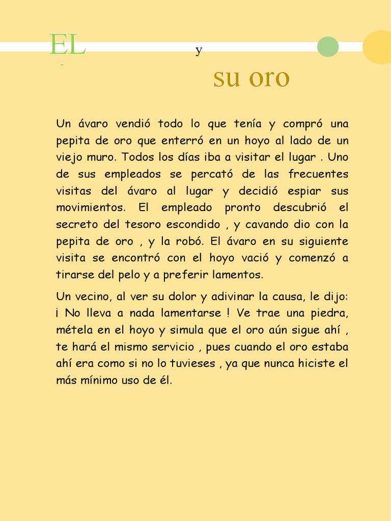 El Aváro y El Oro | PDF