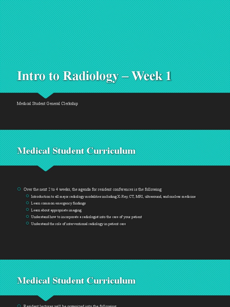 Intro to Radiology: X-Ray Basics | PDF | Radiology | Medical Imaging