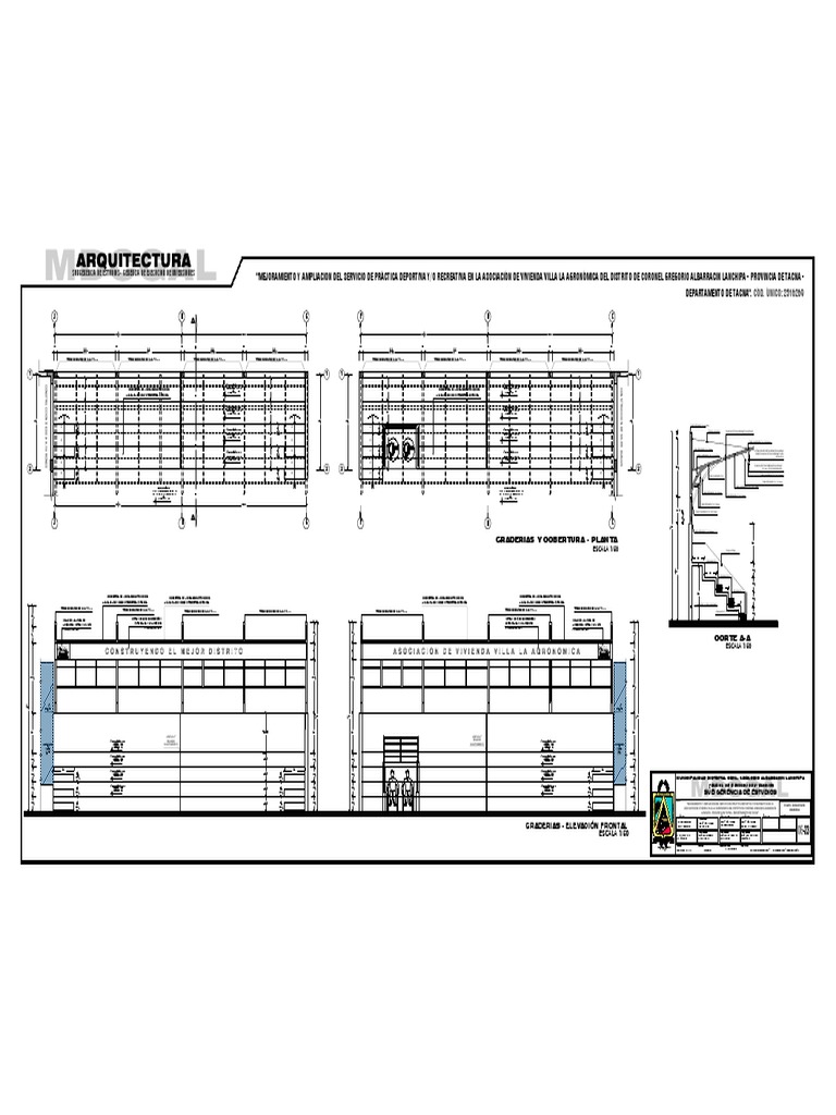 Cobertura Graderias | PDF