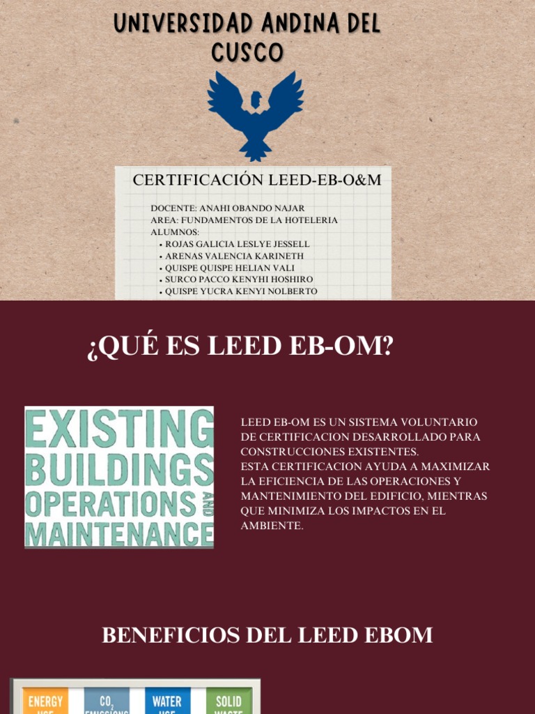 Certificacion de Leed Ebom | PDF