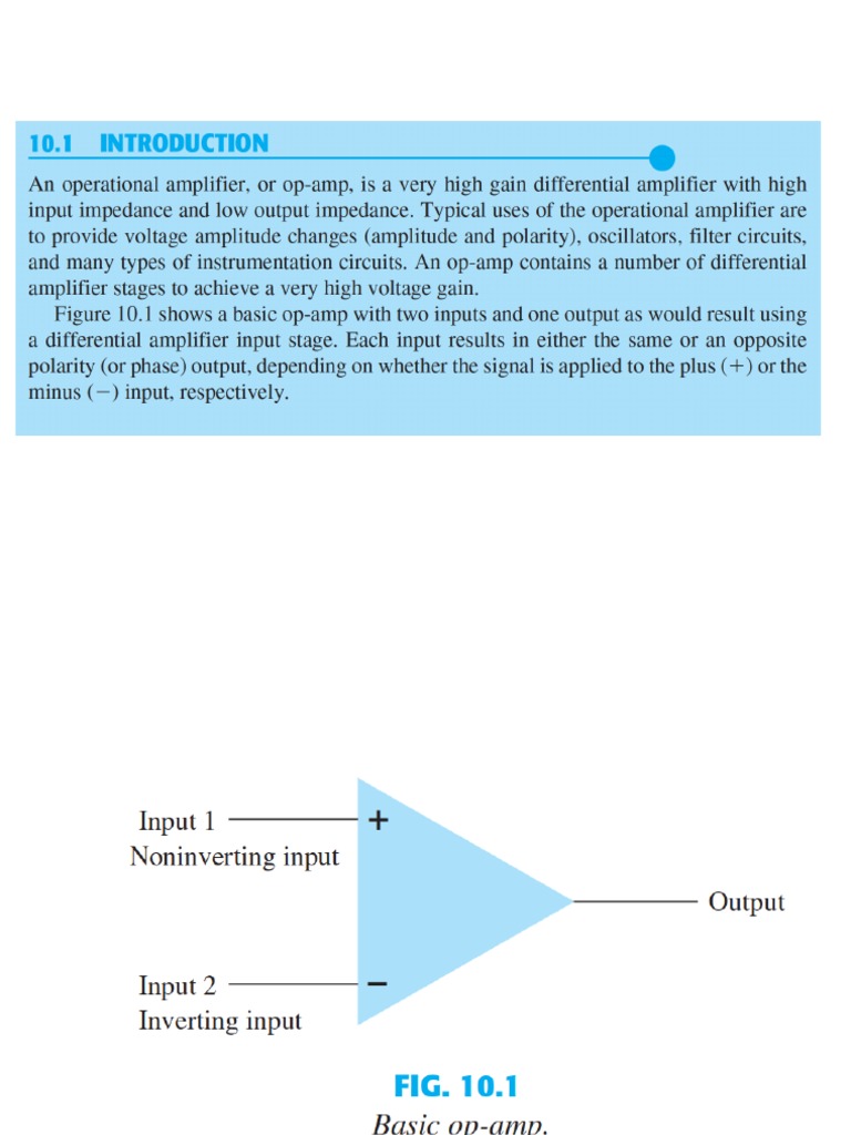Op Amp | PDF | Operational Amplifier | Amplifier