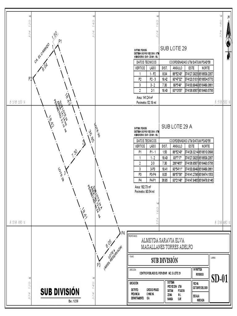 Sub Divison - Adelfo | PDF | Geometría analítica | Espacio