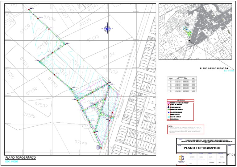 Plano de Topografia | PDF