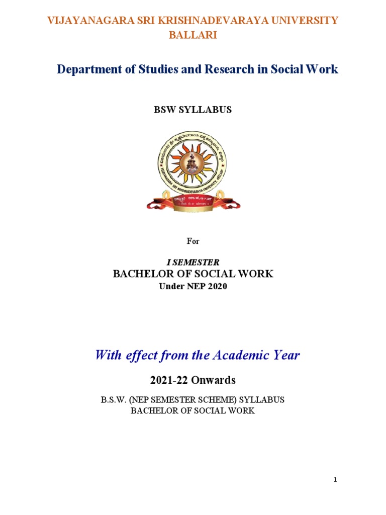 BSW-14 12 2021 | PDF | Social Work | Communication
