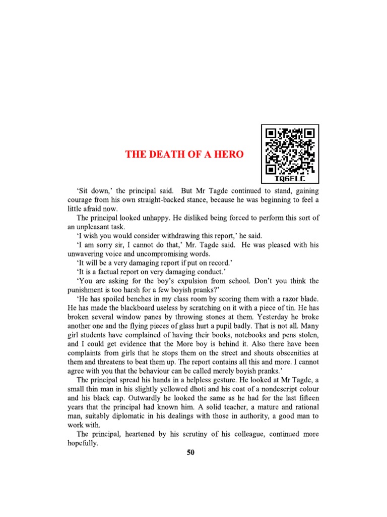 CH 09 English Gems of Fiction Class9 2019 | PDF