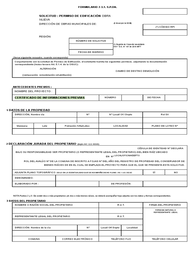 Solicitud Permiso Edificacion Galeria Comercial Plaza Coihueco | PDF | Ascensor