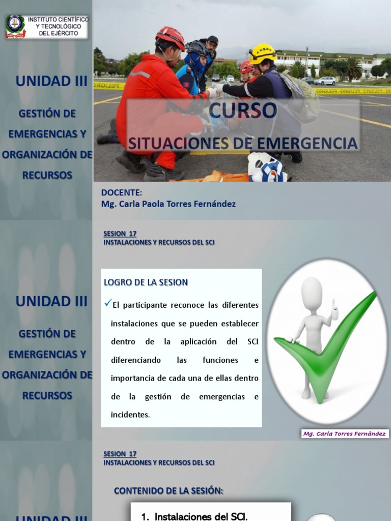 Instalaciones y Recursos del SCI | PDF