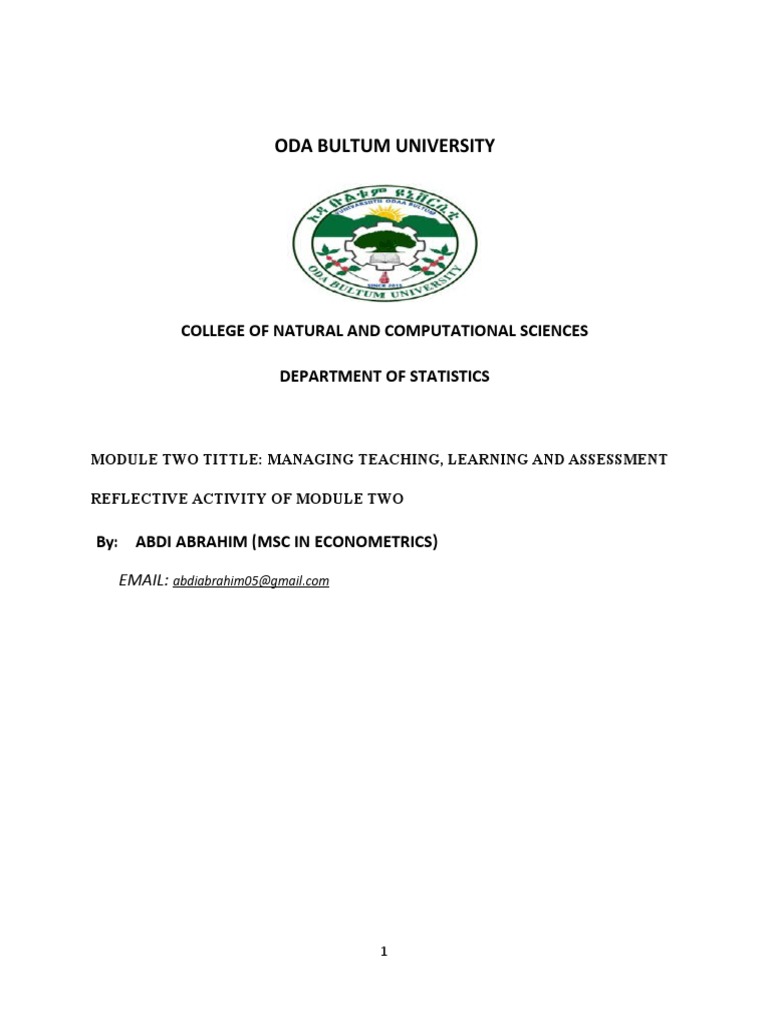 HDP Reflective Activity | PDF