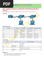 10.8.2 Lab - Configure CDP, LLDP, and NTP - ILM | PDF | Computer Network | Network Topology