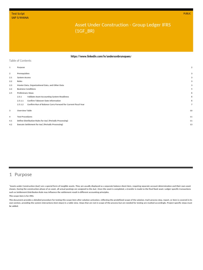 IFRS Assets Under Construction Guide | PDF | Balance Sheet | Business ...