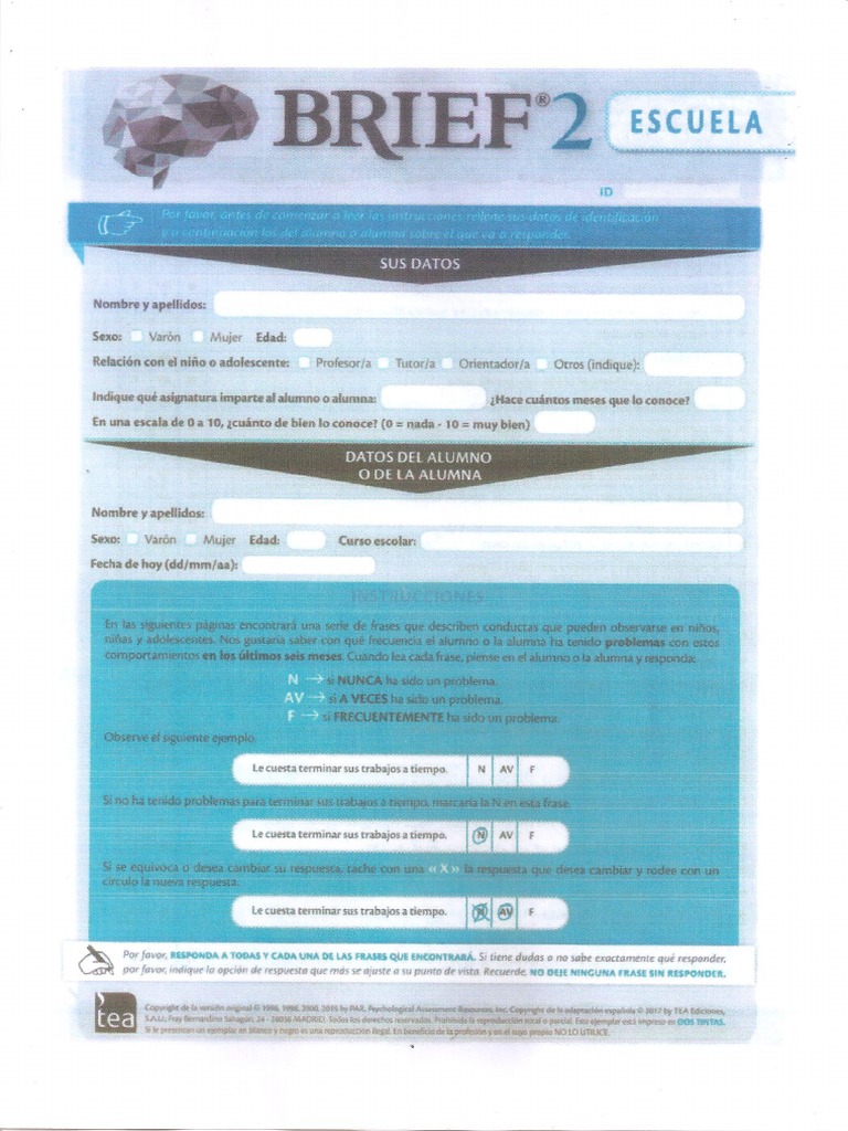 Brief2 - Escuela | PDF