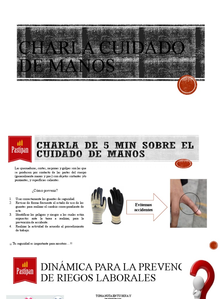 Charla Cuidado de Manos | PDF