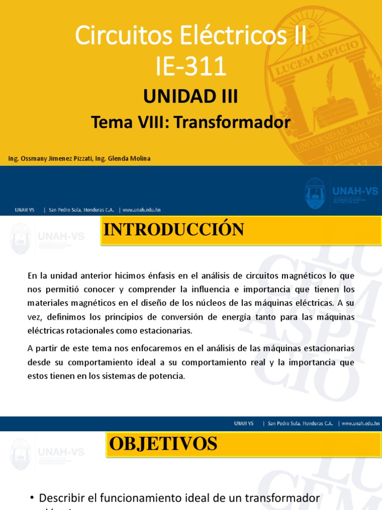 Tema Transformador Ideal | PDF | Transformador | Inductor
