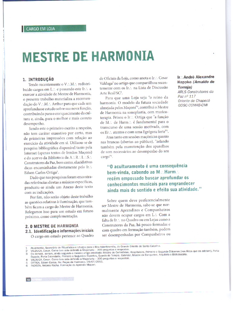 Harmonia | PDF