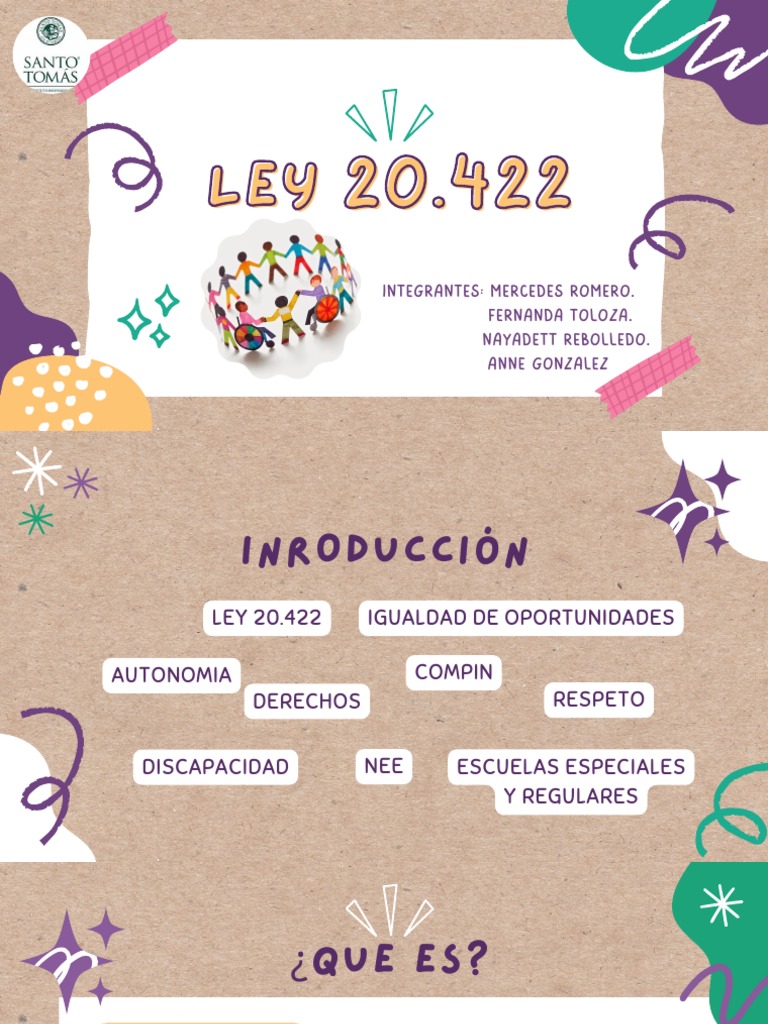 Ley 20.422 | PDF