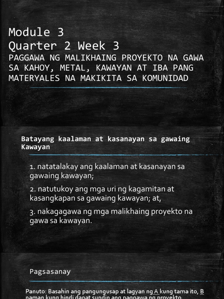 Module 3 Quarter 2 Week 3 | PDF