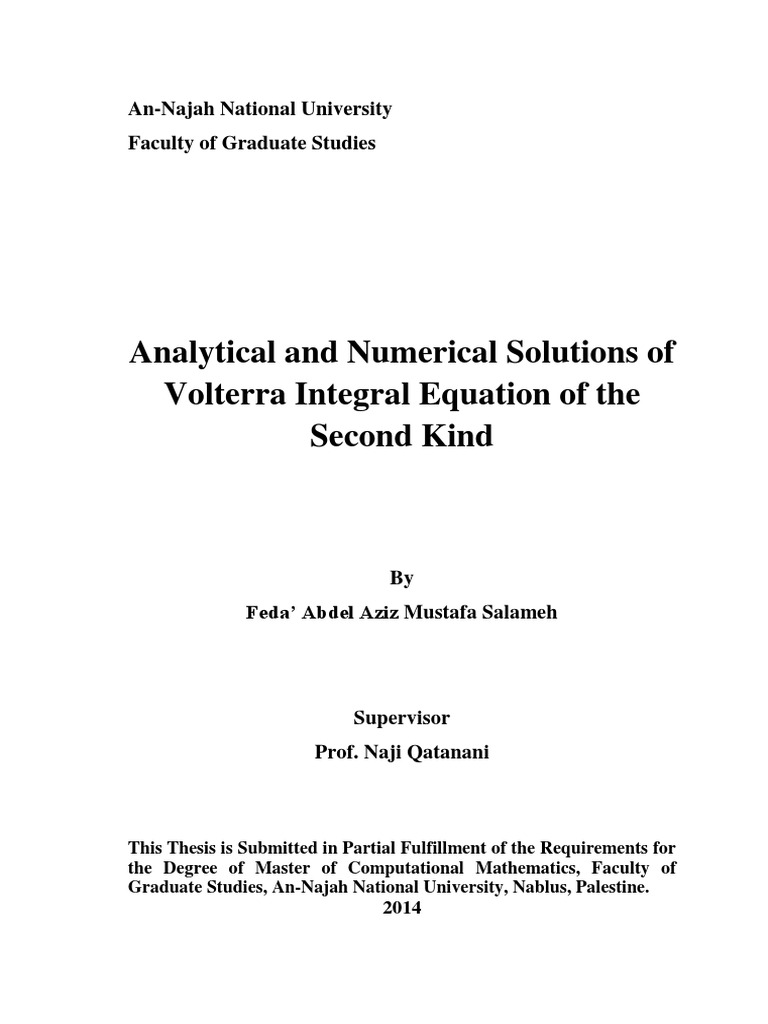 Feda' Abdel Aziz Mustafa Salameh | PDF | Teaching Mathematics ...