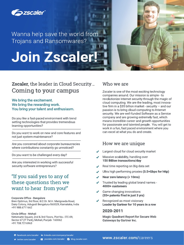 Zscaler Campus Poster | PDF