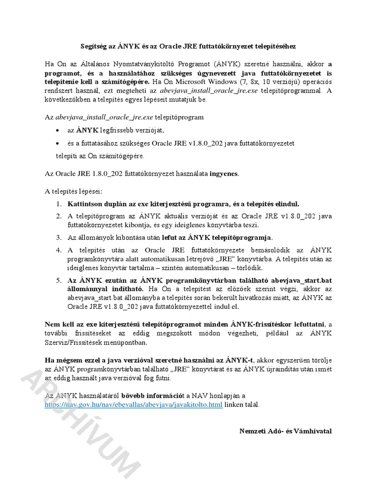 Leiras ANYK JRE | PDF