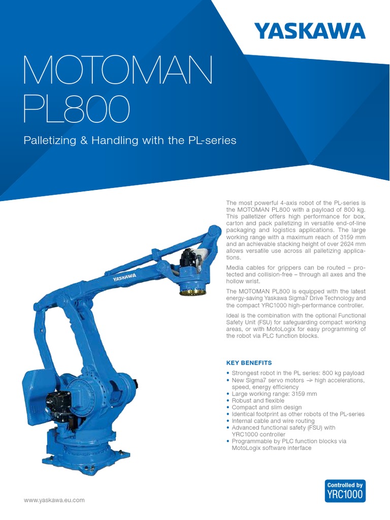 Flyer_Robot_PL800_E_09.2021 | PDF | Computer Engineering | Electrical ...