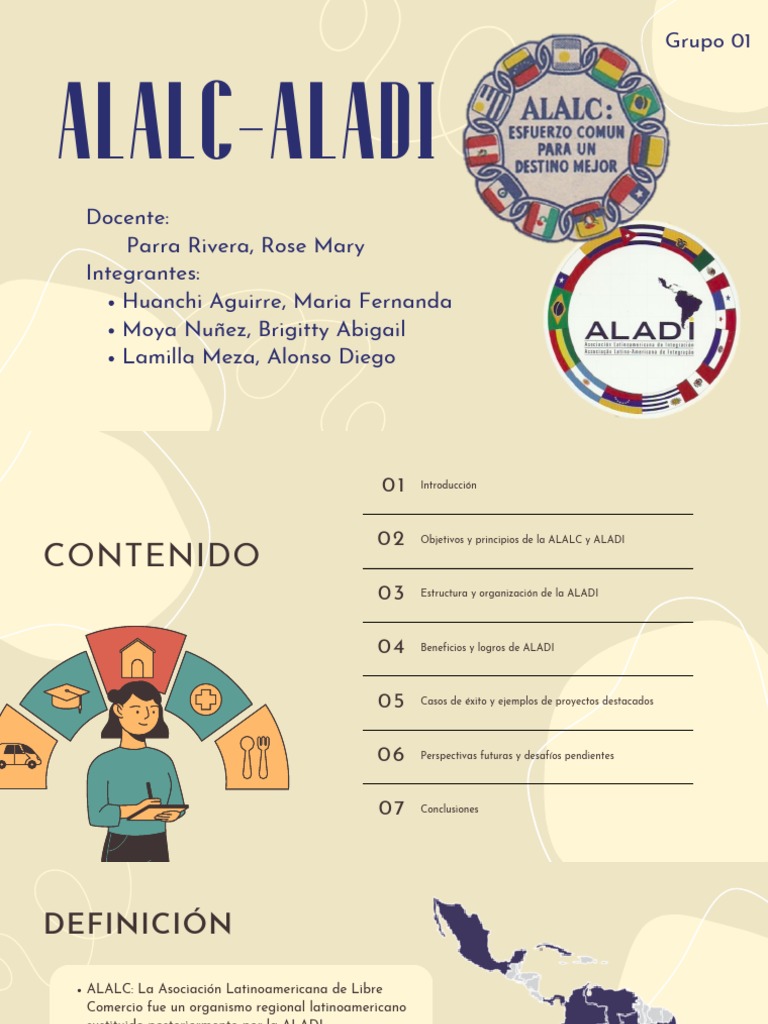 Grupo 01 - Alalc y Aladi | PDF | America latina | Comercio