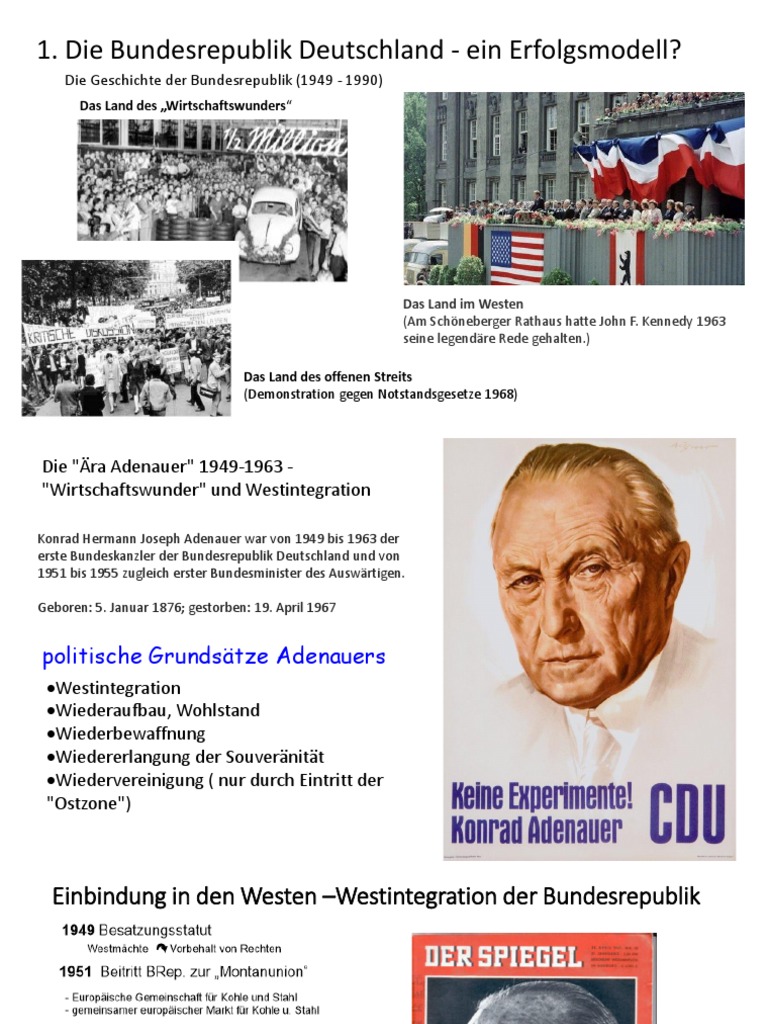 Entwicklung BRD | PDF