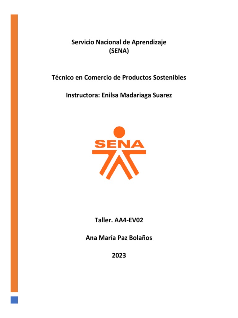 Taller. AA4 EV02 | PDF