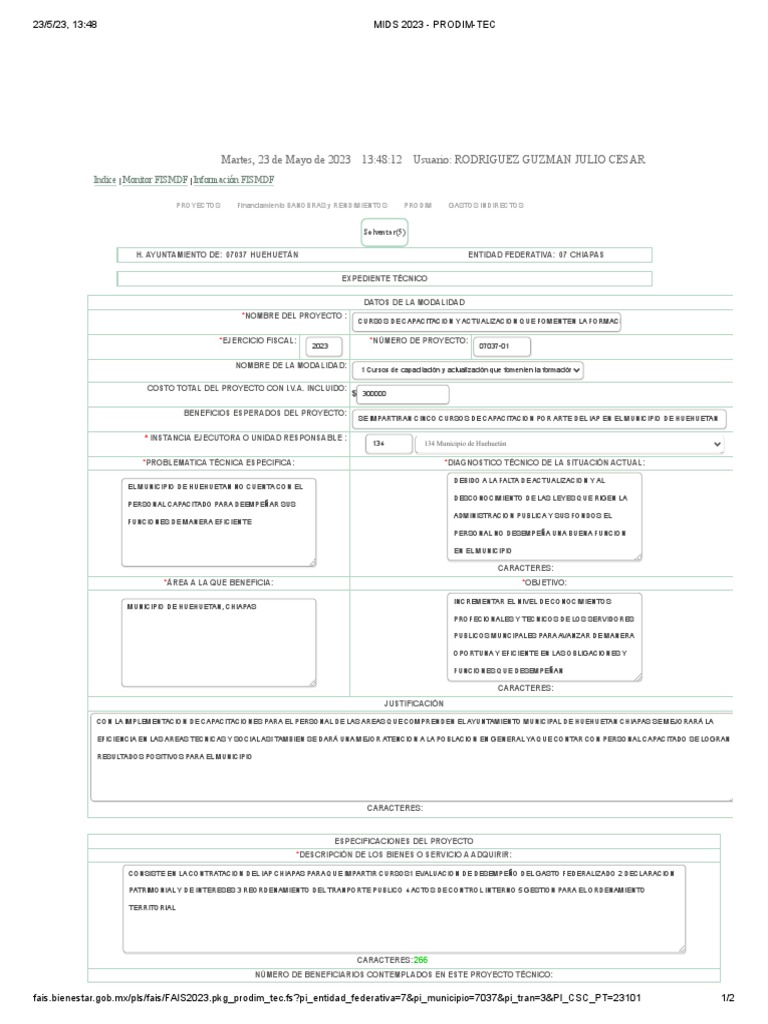 Mids 2023 - Prodim-Tec | PDF