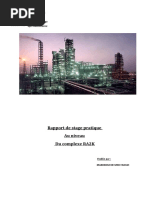 Rapport de stage chez Sonatrach TRC | PDF | Gaz naturel | Transport