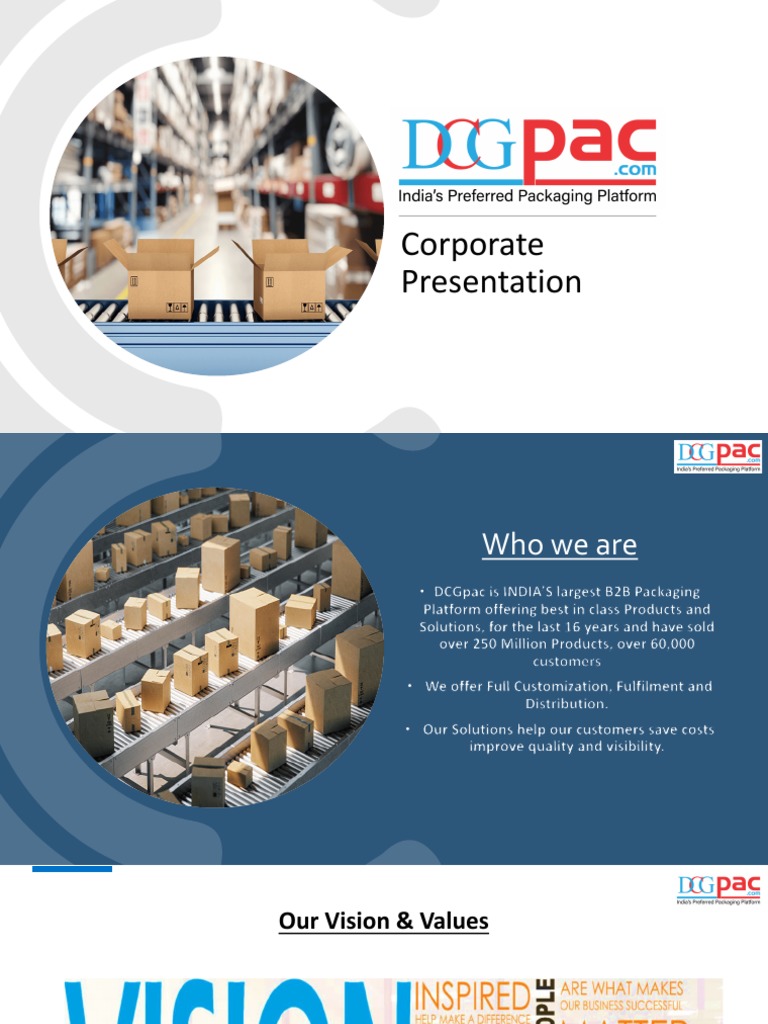 DCGPAC Corp | PDF | Warehouse | Packaging And Labeling