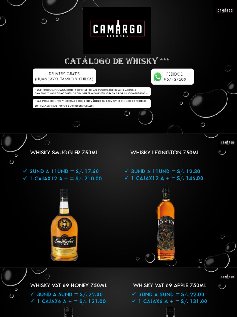 Catálogo Whisky | PDF