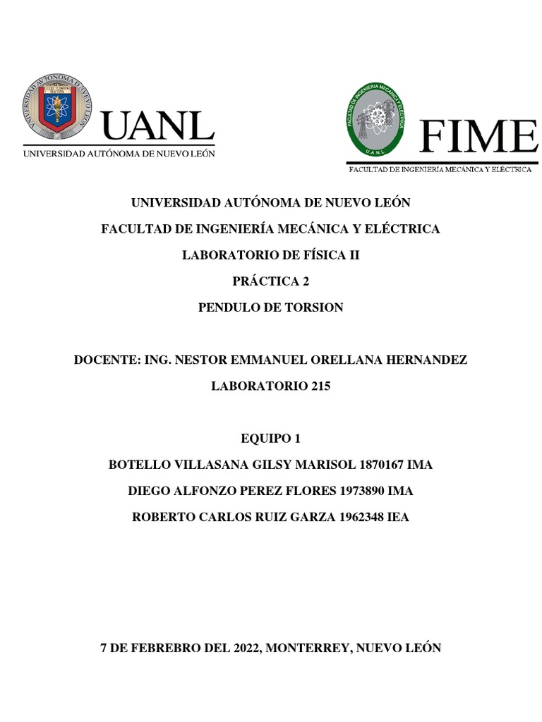 Practica 2 Fisica | PDF | Movimiento (física) | Mecanica clasica