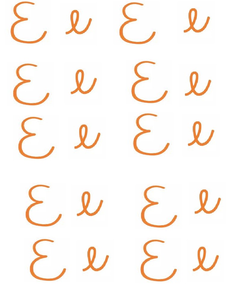 E Cursiva | PDF