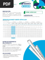 Ficha-T Novafort ASTM F 949 | PDF | Materiales