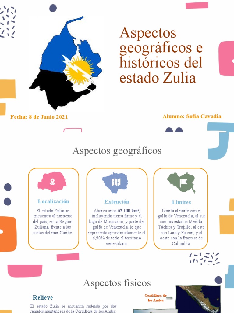 El Estado Zulia | PDF | Geografía | Ciencias de la Tierra