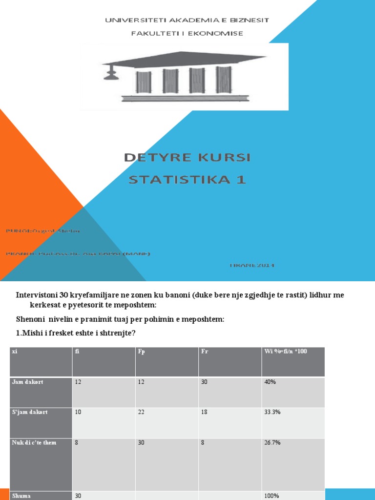 Dokumen - Tips Statistika 1detyre Kursi | PDF