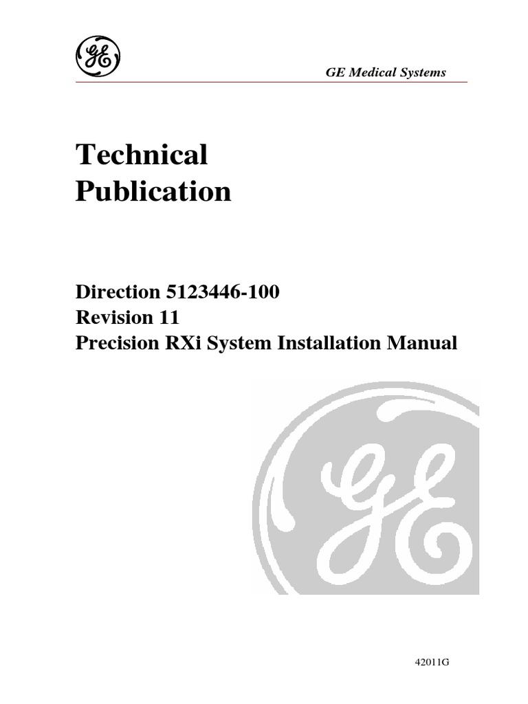 Precision RXi System Installation Manual | Download Free PDF | Backup ...