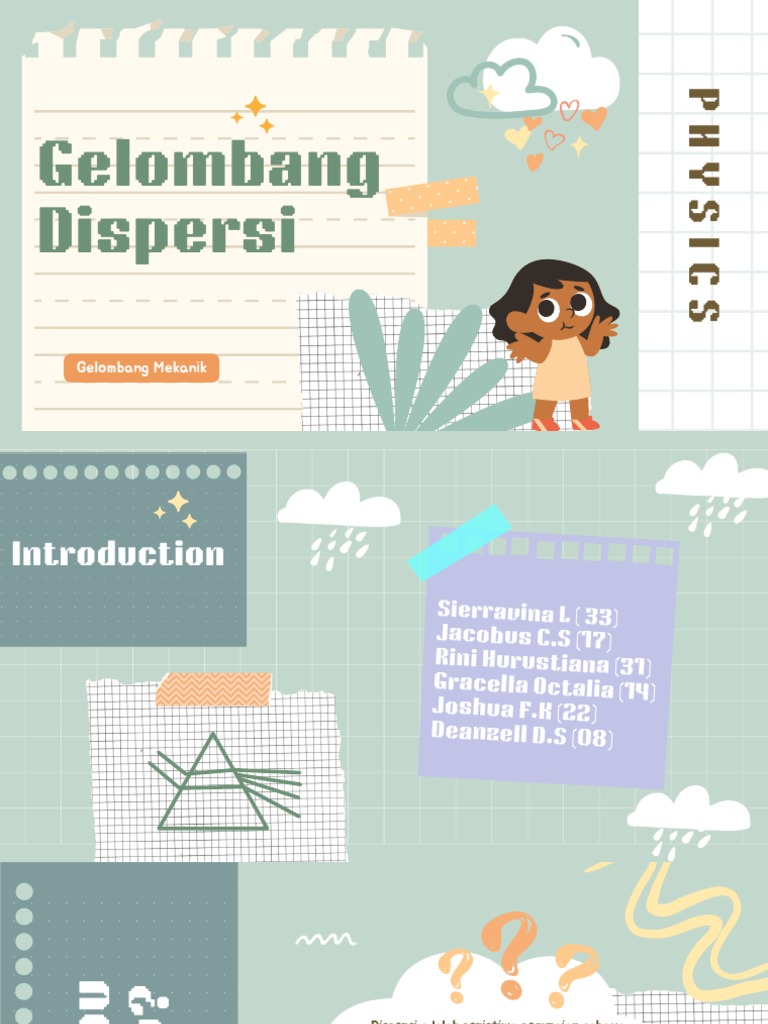 Contoh dan Rumus Dispersi Gelombang | PDF | Sains & Matematika