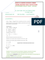 Nigeria Elective Maths 2025 | PDF | Mathematics