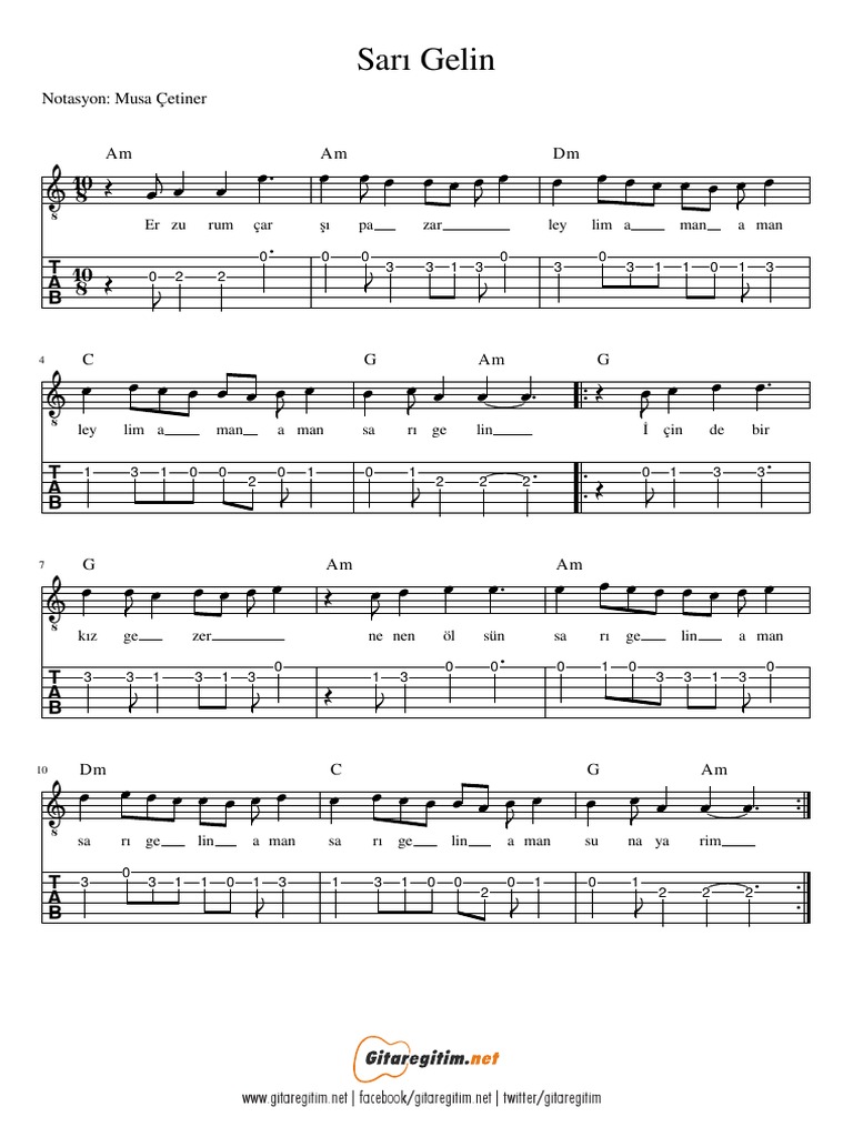 Sari Gelin Nota | PDF