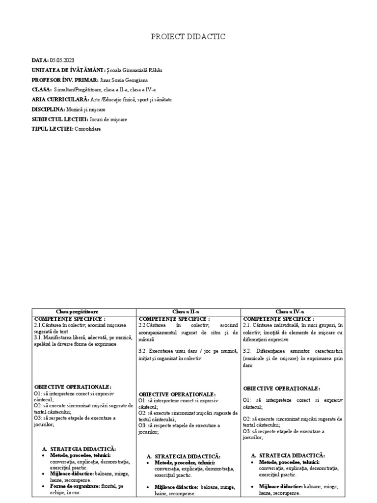PROIECT Avap Insp 05.05 | PDF