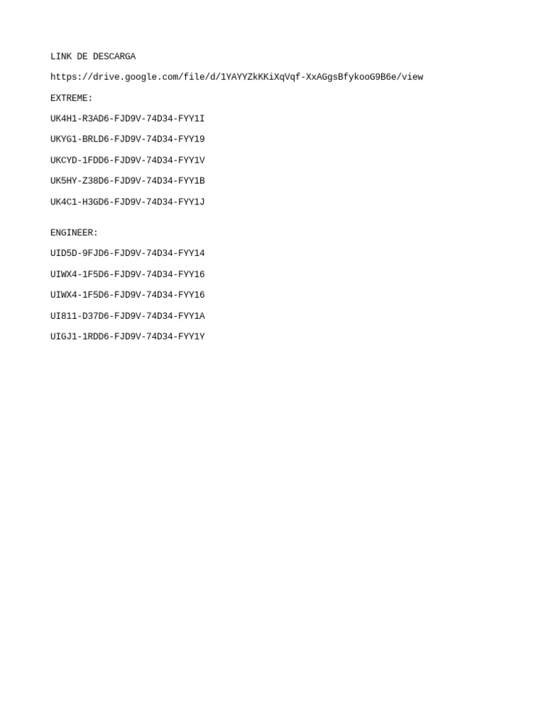 Aida64 Serials | PDF | Computers