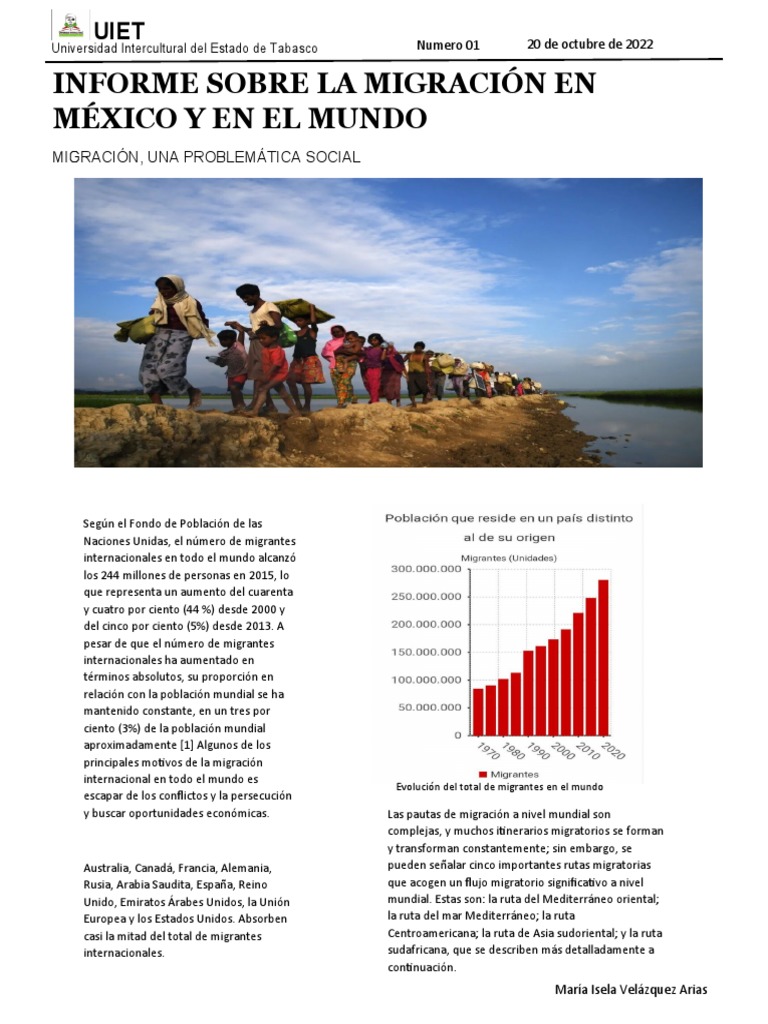 Nota Informativa | PDF | México | Migración humana