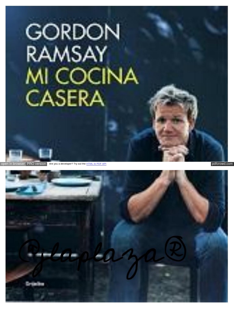 Mi Cocina Casera Gordon Ramsay | Download Free PDF | Hypertext | Software