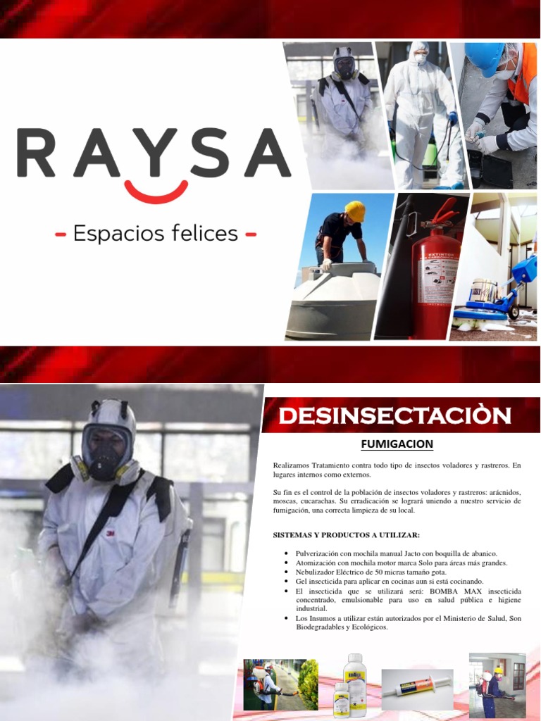 Brochur de Raysa | PDF | Agua