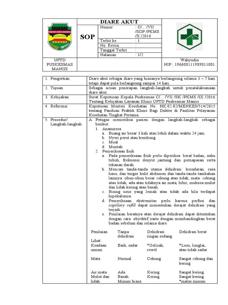 Diare Akut | PDF
