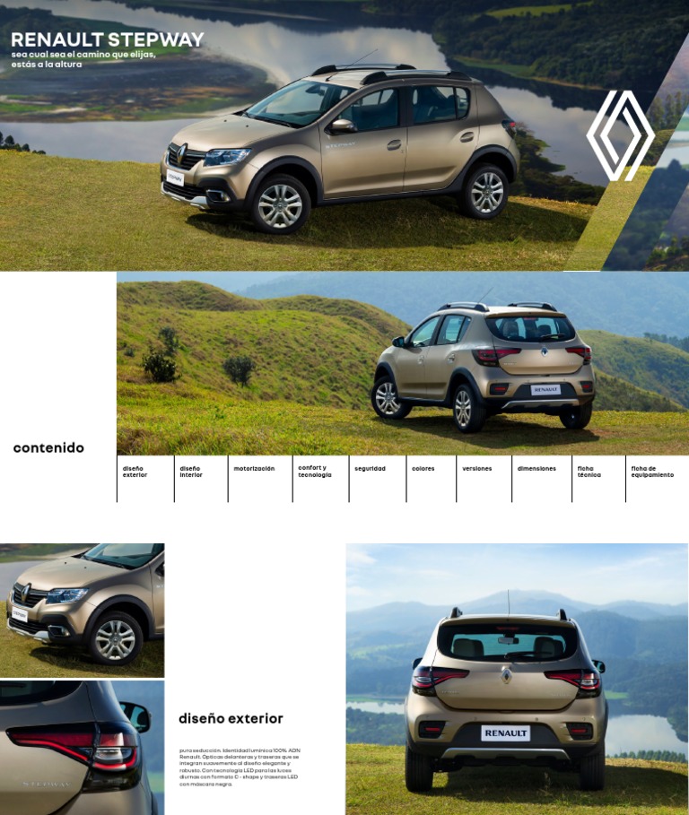 STEPWAY Ficha Tecnica | PDF | Diodo emisor de luz | Sistema de freno antibloqueo