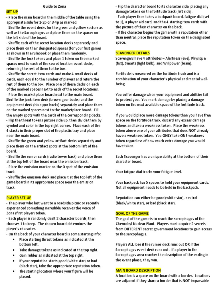 Zona Game Aid | PDF | History